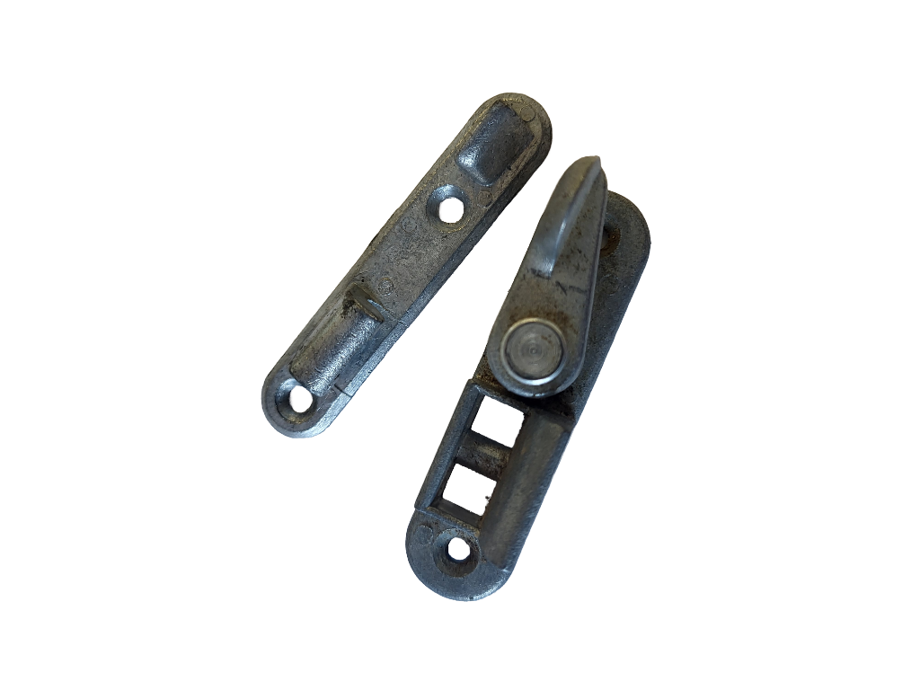 Composite window coupling / latch fitting